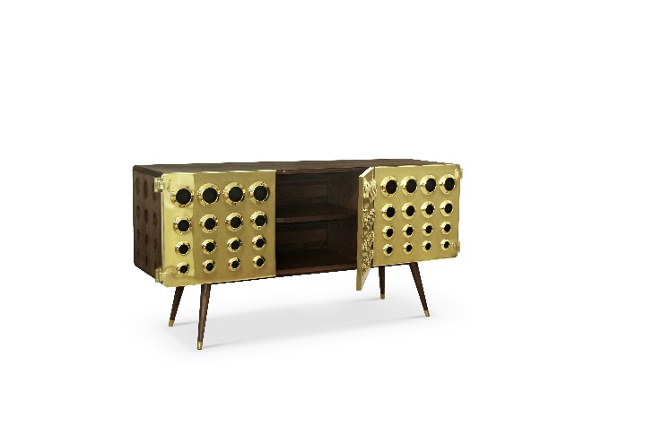Living Room Design Trends: brass details | Unique Blog