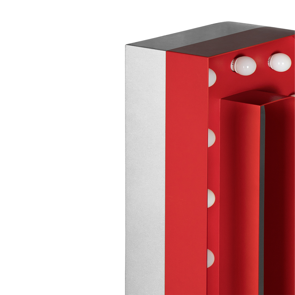 Letter D Marquee Lamp - Mid-Century Modern Lighting