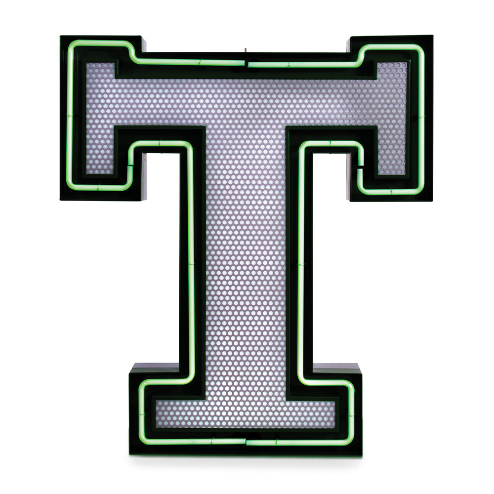 Letter T Marquee Lamp - Mid-Century Modern Lighting