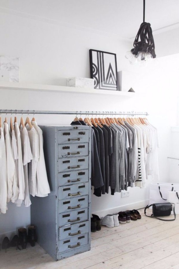 10 INDUSTRIAL STYLE CLOSET DESIGNS THAT YOU’LL LOVE