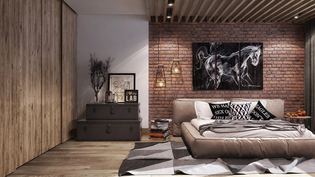 Inspiring Industrial Interiors That Features Exposed Brick Walls