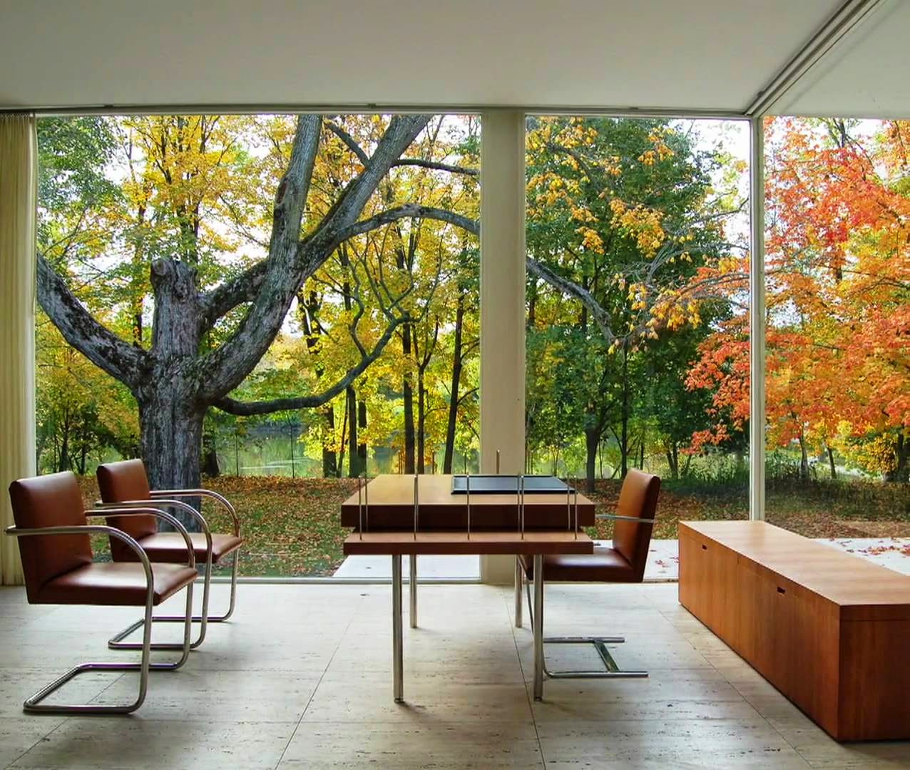 Unique Design: The Renowned Farnsworth House by Mies Van der Rohe