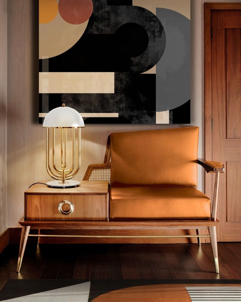 A MID-CENTURY ENTRYWAY WITH A MODERN TWIST